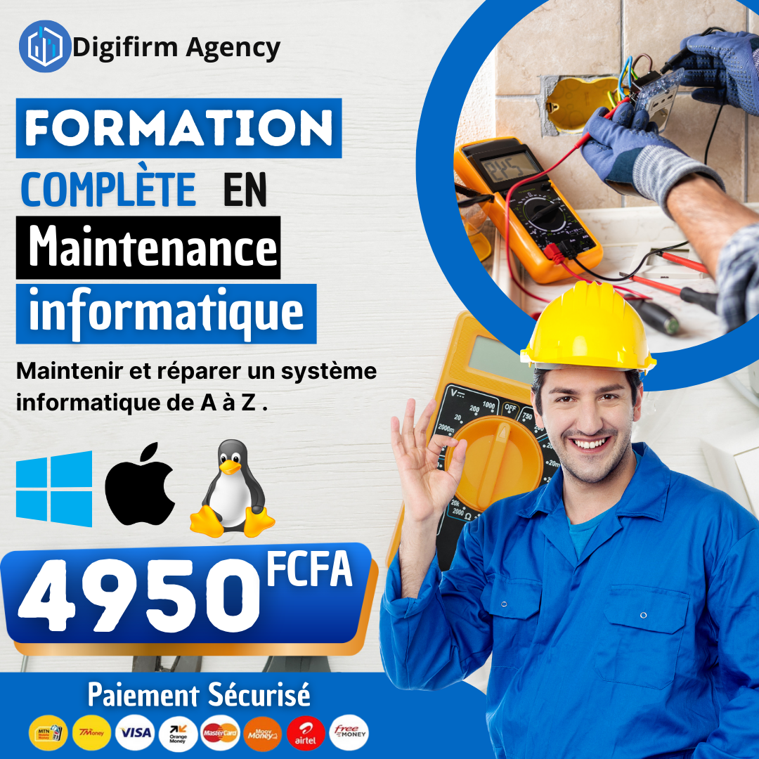 Formation Complète En Maintenance Informatique - Digifirm Agency